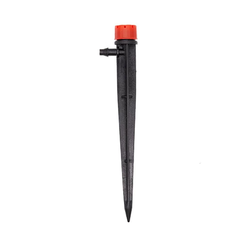 Giaone 100Pack Irrigation Drippers with Stake Water Flow Sprinkler Head ...