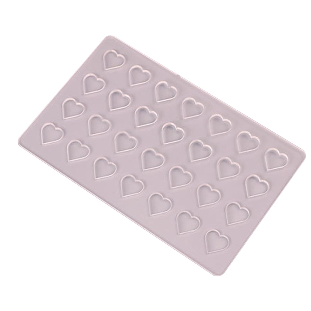 Giaone 18 Holes Aromatherapy Tablets Mold Acrylic Round Flower Heart ...