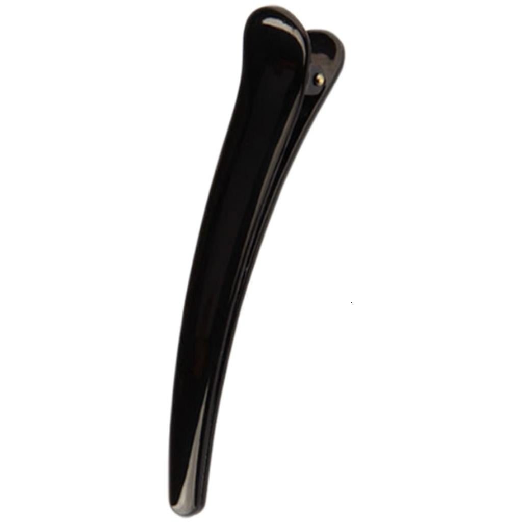 Giaone 1Pc Women Girls Black Plastic Single Prong Hair Clip ...