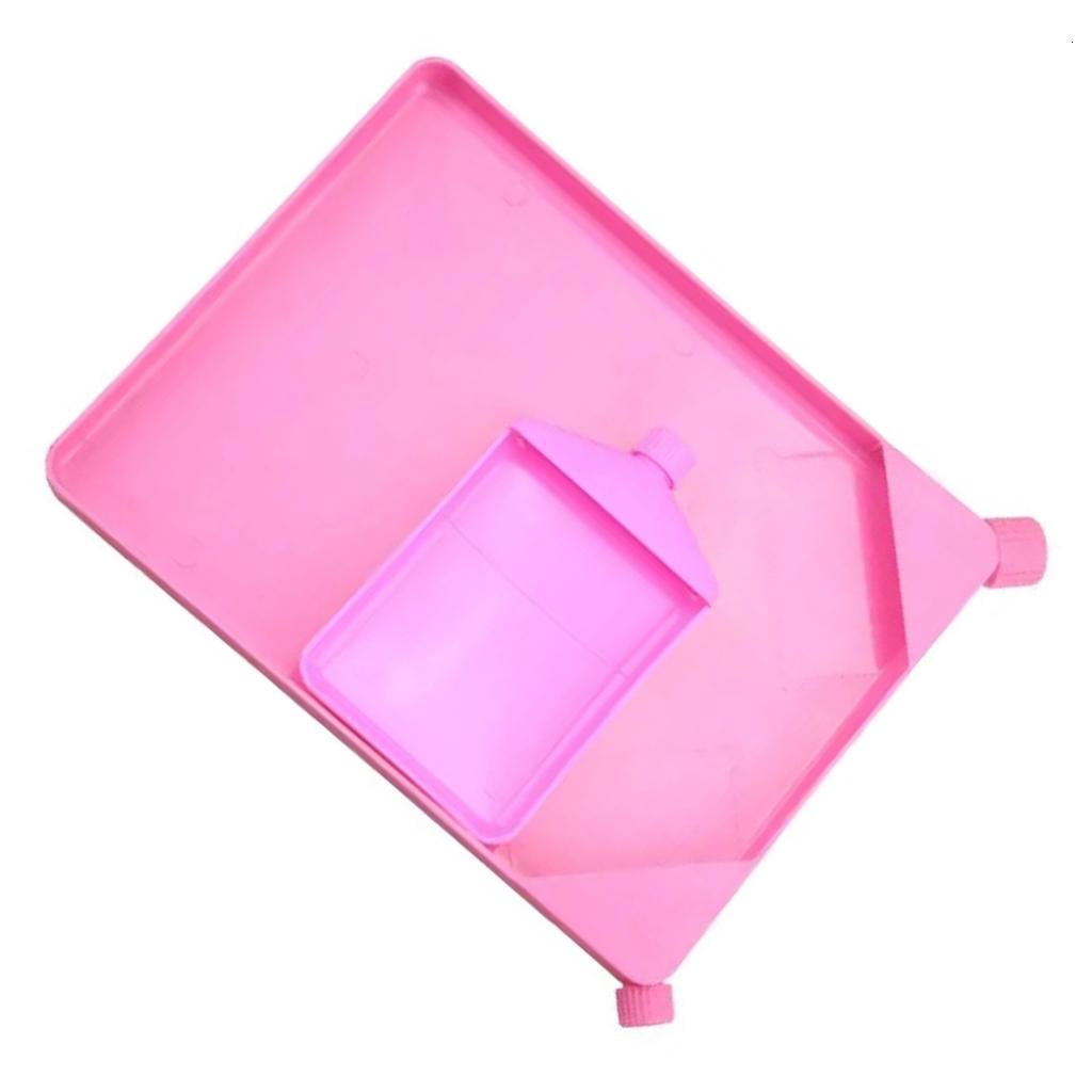 Giaone 2 Pack Craft Bead Dispenser Tray Bead Funnel Tray Bead Sorting ...