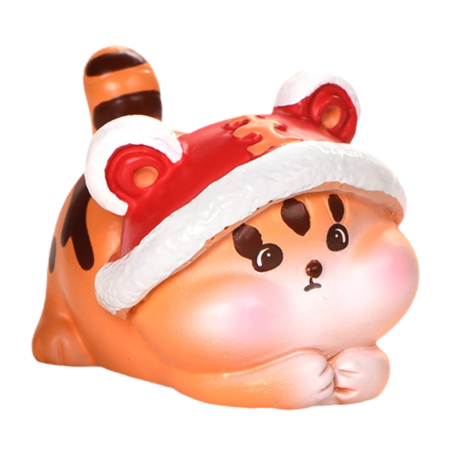Giaone 2022 New Year Micro Landscaping Cute Tiger Miniature Figurine ...