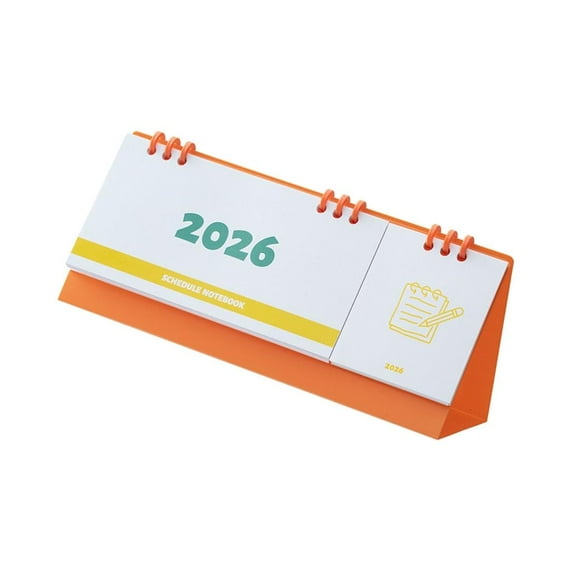 Giaone 2026 Desk Calendar with Small Writing Notepads Portable Calendar ...
