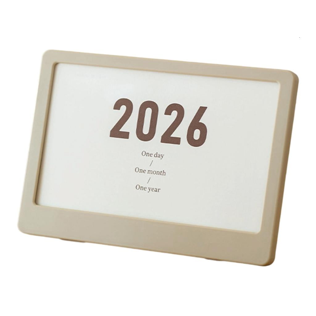 Giaone 2026 Tiltable Plastic Calendar Display Stand With Integrated ...