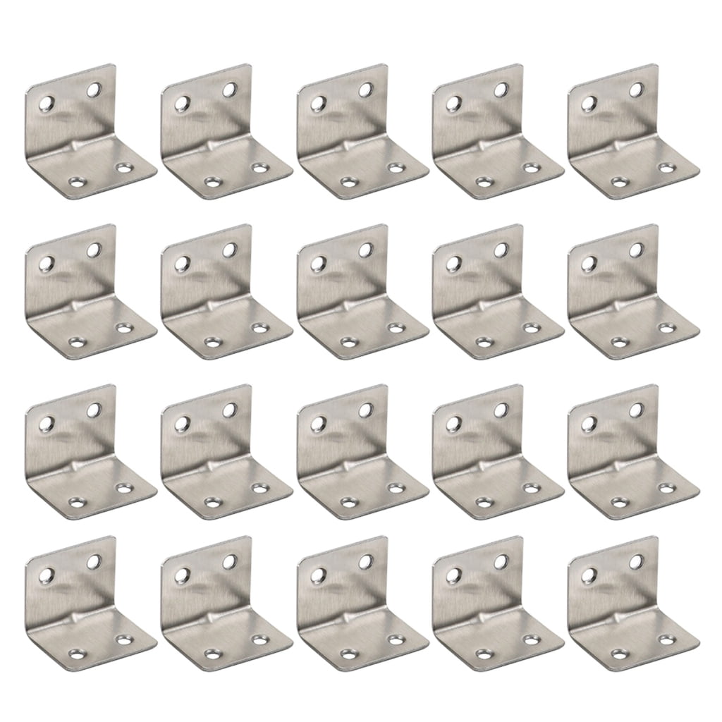 Giaone 20Pcs Heavy Duty Joint Right Angled Support for Wood, L Shape ...