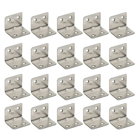 Giaone 20Pcs Heavy Duty Joint Right Angled Support for Wood, L Shape ...