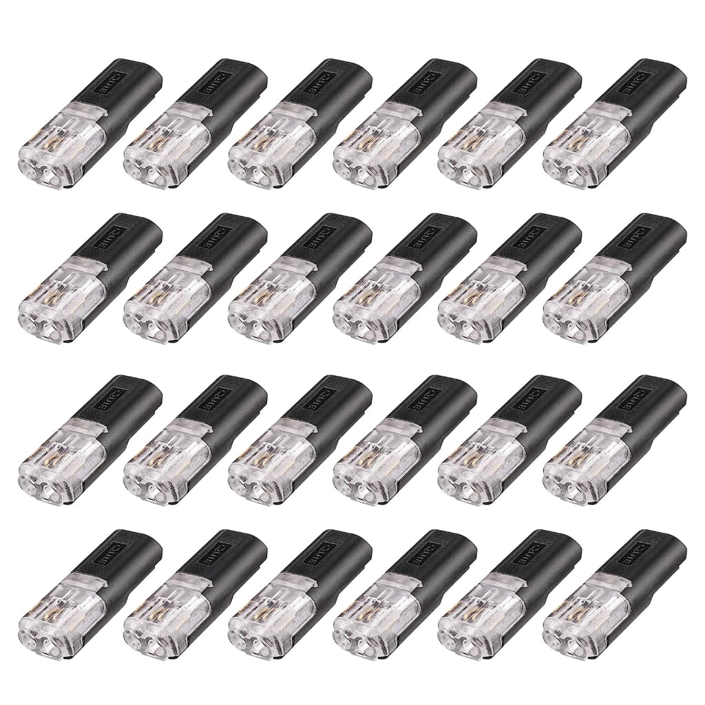 Giaone 24 Pcs Car Plug Connector 2-Pin Universal Cable Connector Type-H ...