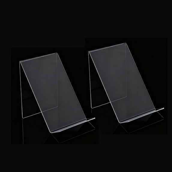 Giaone 2Pcs Clear Acrylic Display Stand Book Display Stand Decorative ...