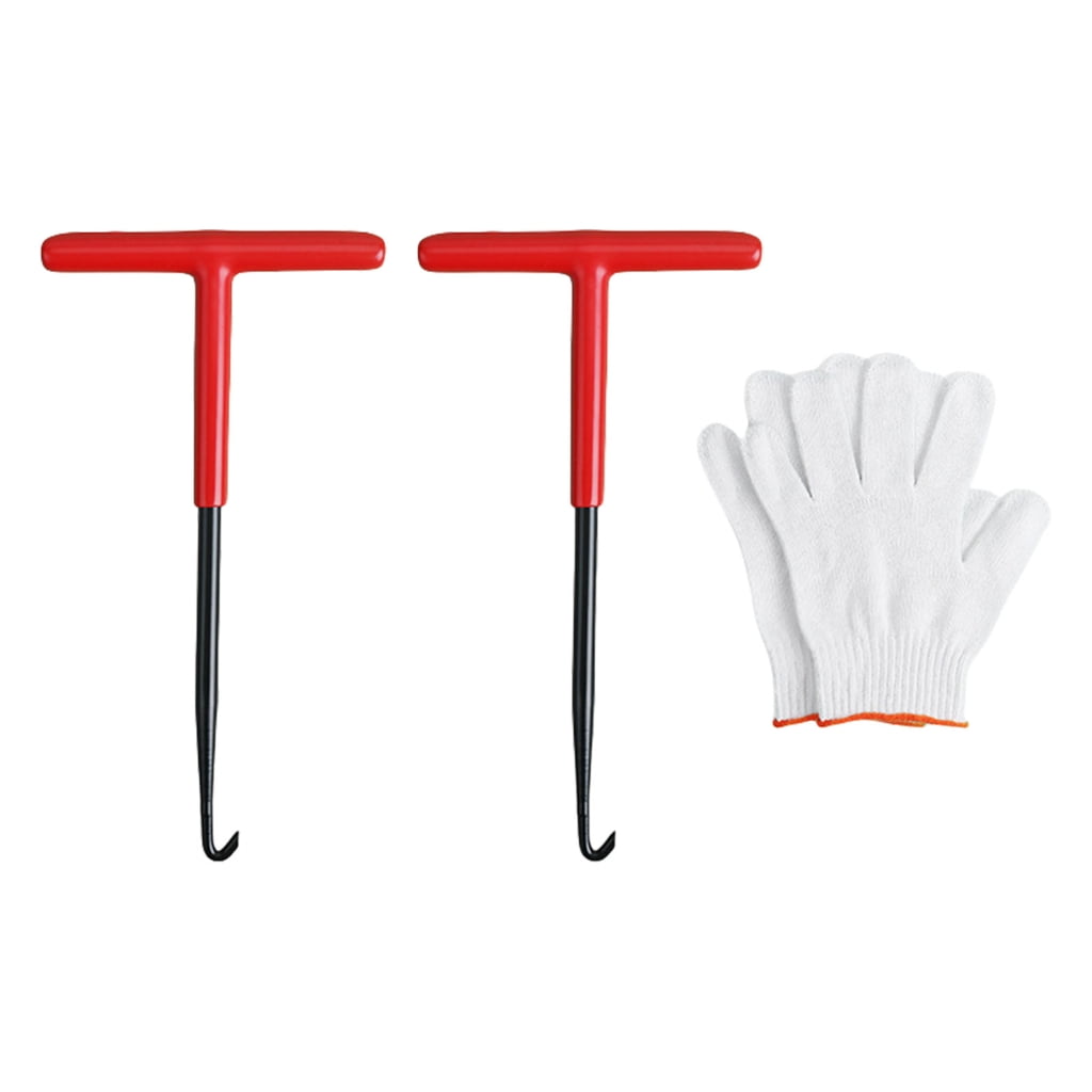 Giaone 2Pcs Exhaust Spring Puller Tool T Handle Spring Puller Removal ...