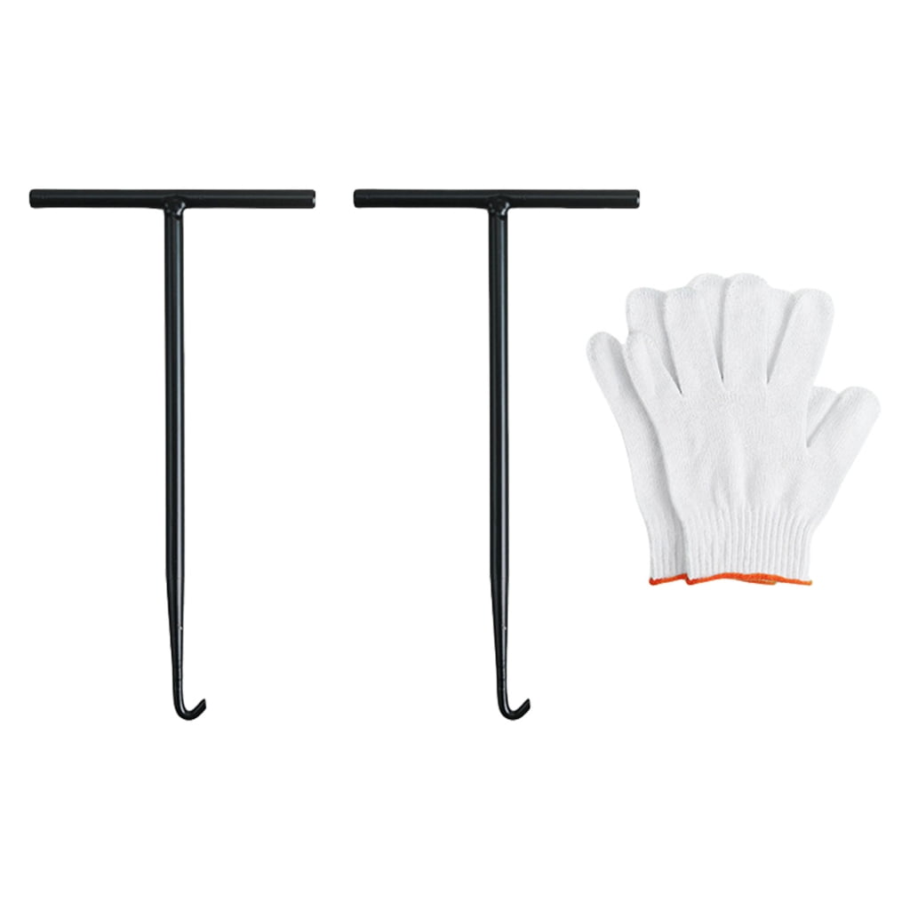 Giaone 2Pcs Exhaust Spring Puller Tool T Handle Spring Puller Removal ...