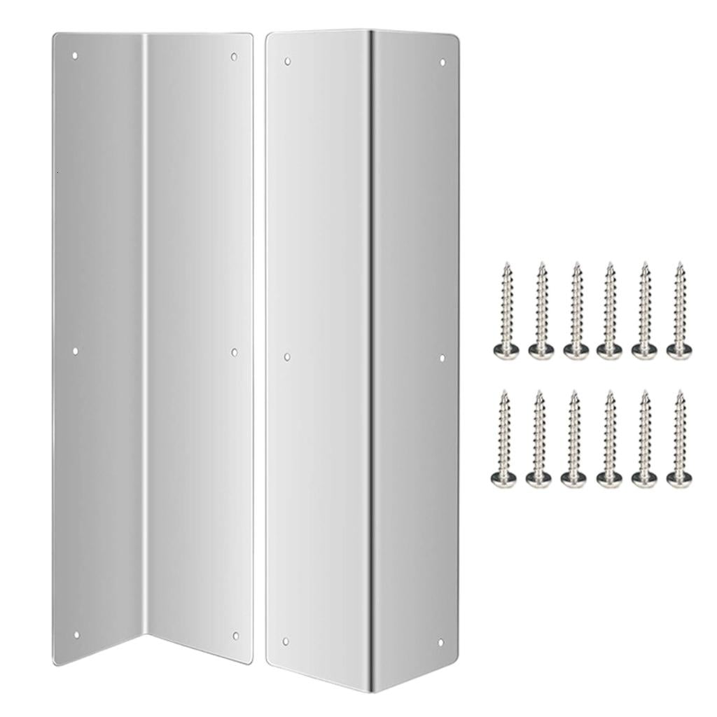 Giaone 2Pcs Outdoor Metal Corner Guards Siding Corner Guards Protector ...
