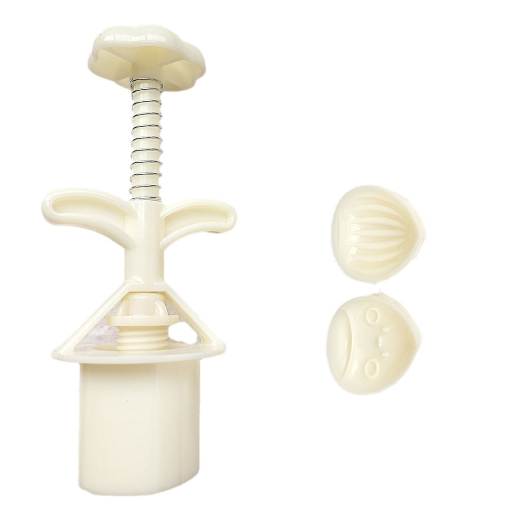 Giaone 2Pieces Flexible Mooncakes Stamp Set Versatile Chestnut Shape ...