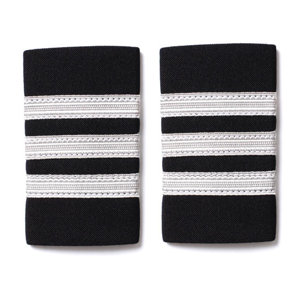 Giaone 2lots Handmade Embroidery Badge Professional Uniform Epaulets ...