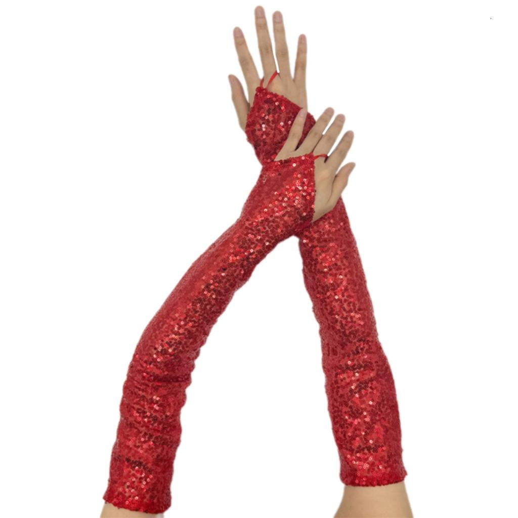 Giaone 2pcs Arm Protection Gloves Unisex Reflective Gloves Solid Color ...