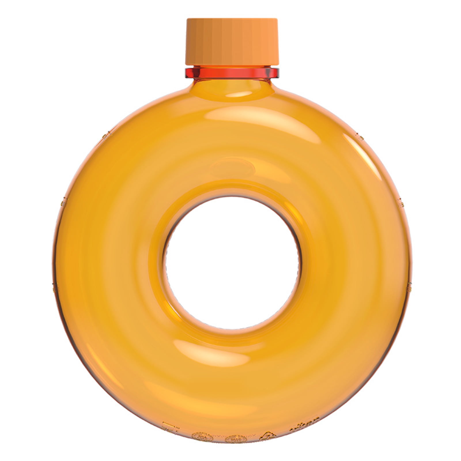 Giaone 350/800/1500ml for Creative Circular Water Bottle Portable Round ...
