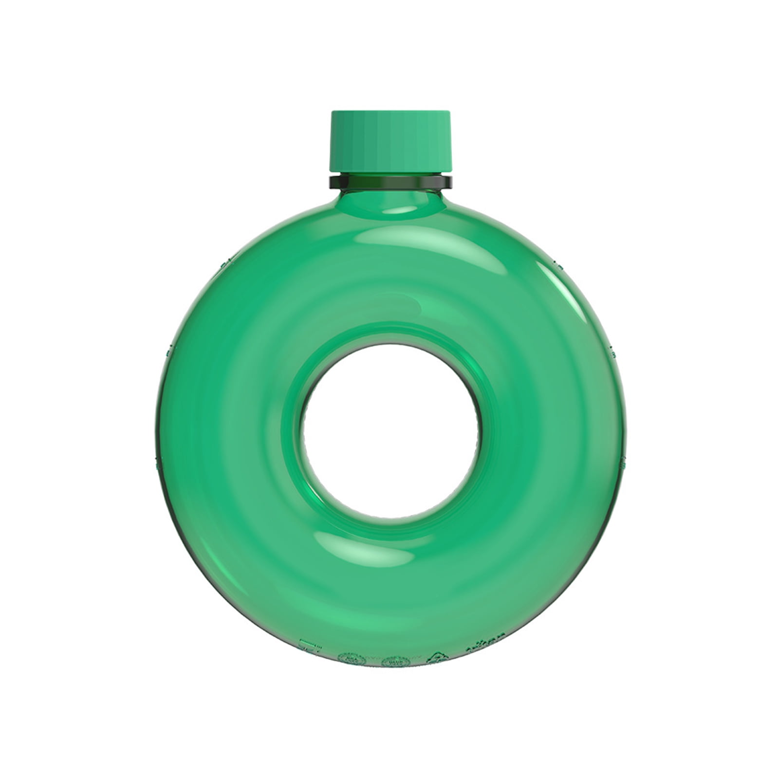 Giaone 350/800/1500ml for Creative Circular Water Bottle Portable Round ...