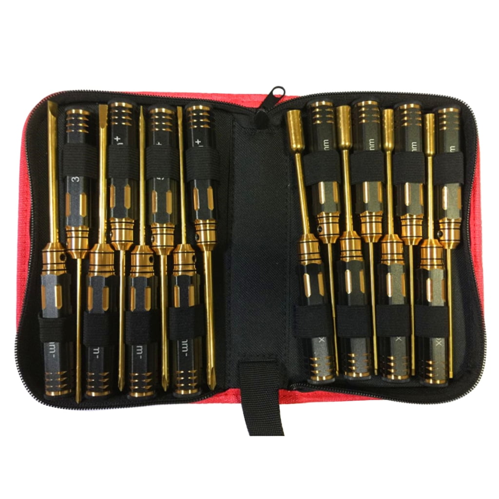 Giaone 4Pcs Hex Allen Screwdriver Kit Hex Nut Driver Set Wrench Key ...