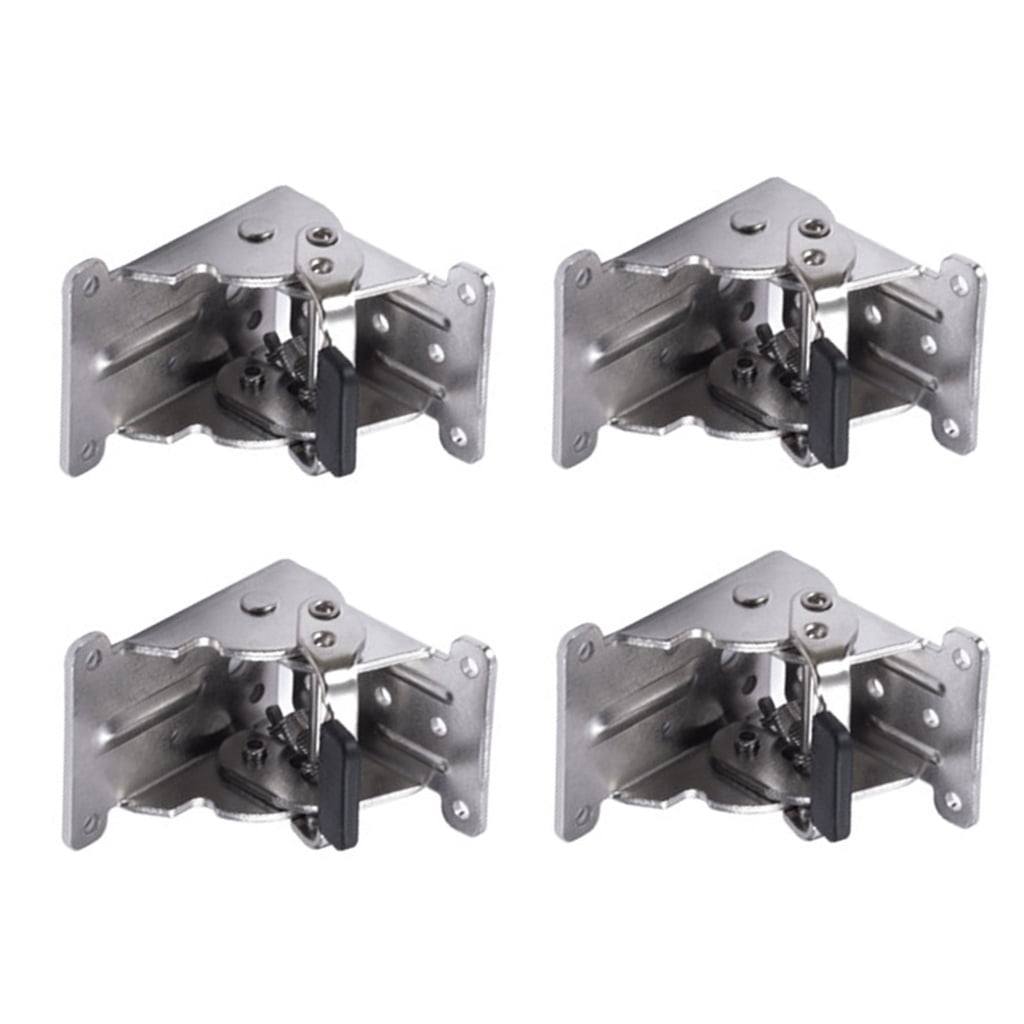 Giaone 4Pcs Self-locking Hinge 90 Degrees Folding Table Extension ...