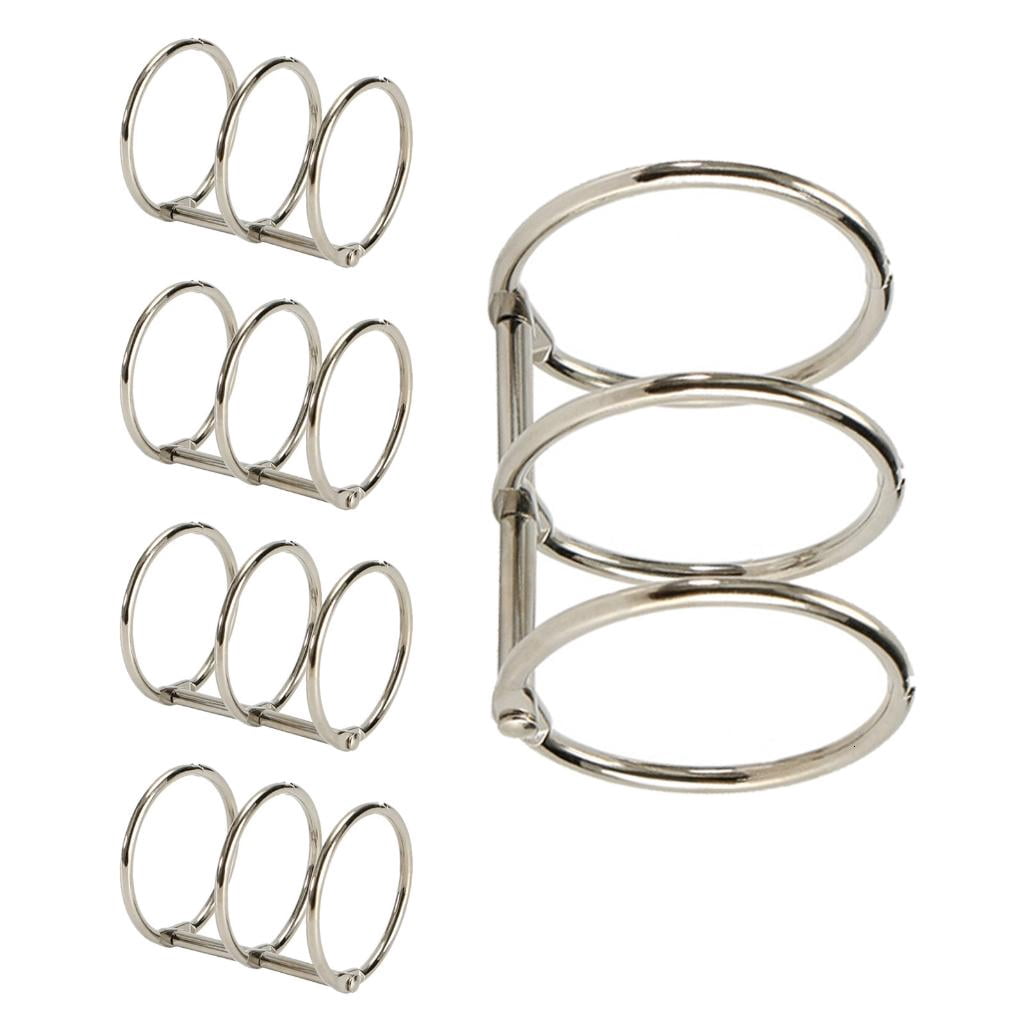 Giaone 5 Pcs 20/30mm Binder Rings Metal Bookbinding Rings for Photo ...