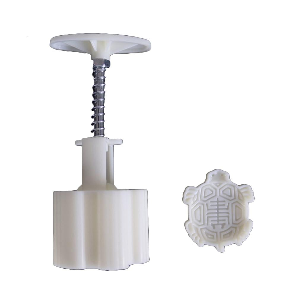 Giaone 50g Cookie Stamp Moon Cake Mold Hand Press for Mid-Autumn DIY ...