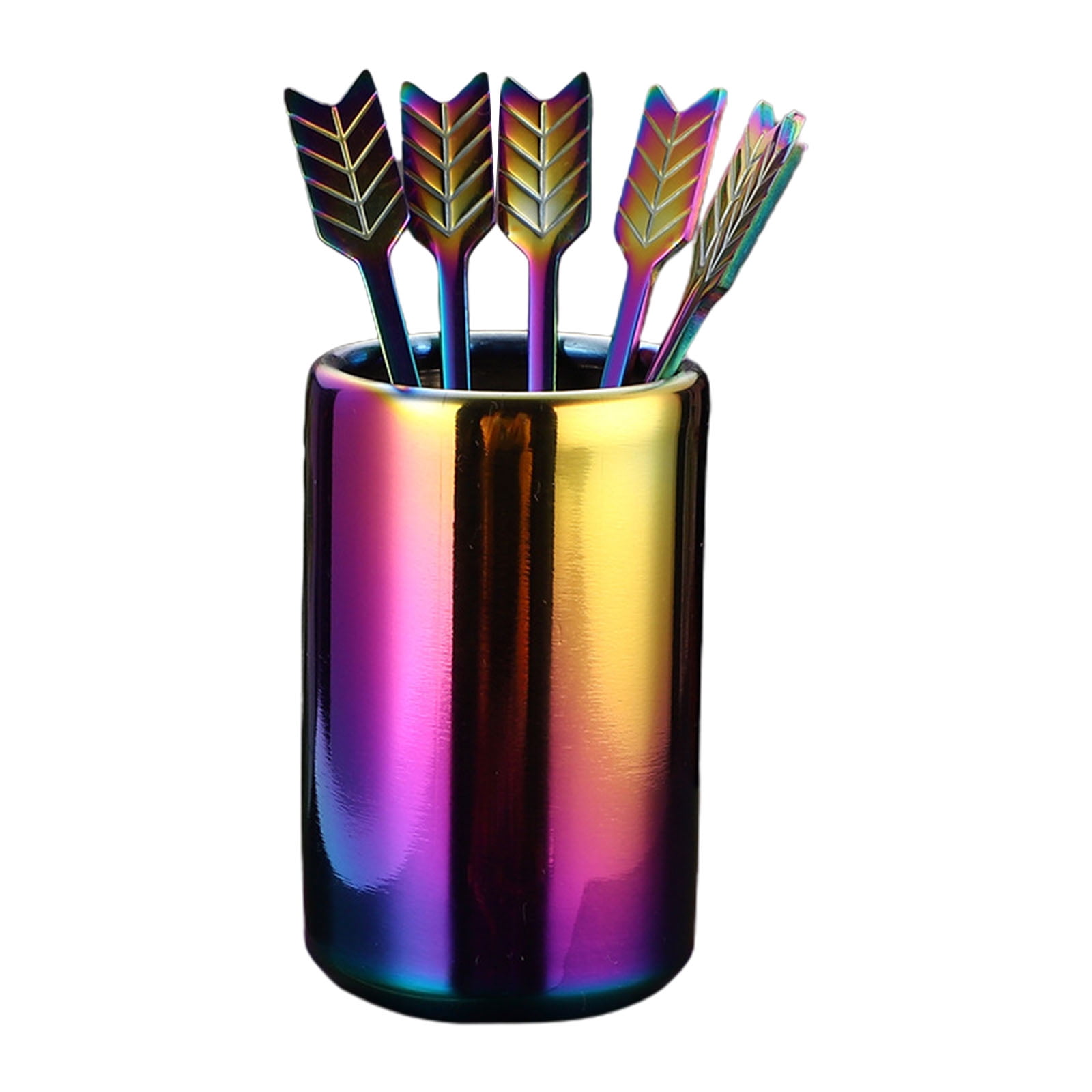 Giaone 5PCS Stainless Steel Material Fruit Forks Snack Dessert Forks ...