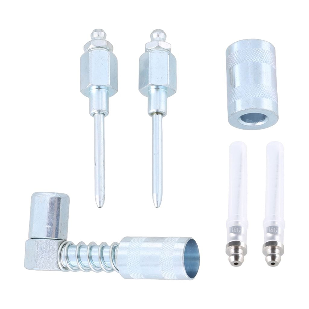 Giaone 5Pcs Grease Needle Nozzle Kit Hardened Steel Bearing Grease ...