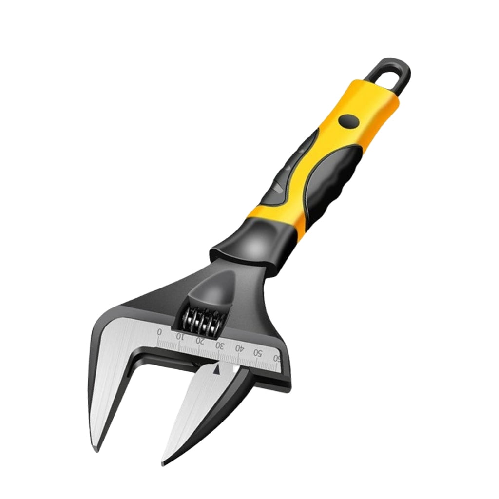 Giaone 6/8/10/12in Adjustable Wrenches with Wide Opening Jaw for Quick ...