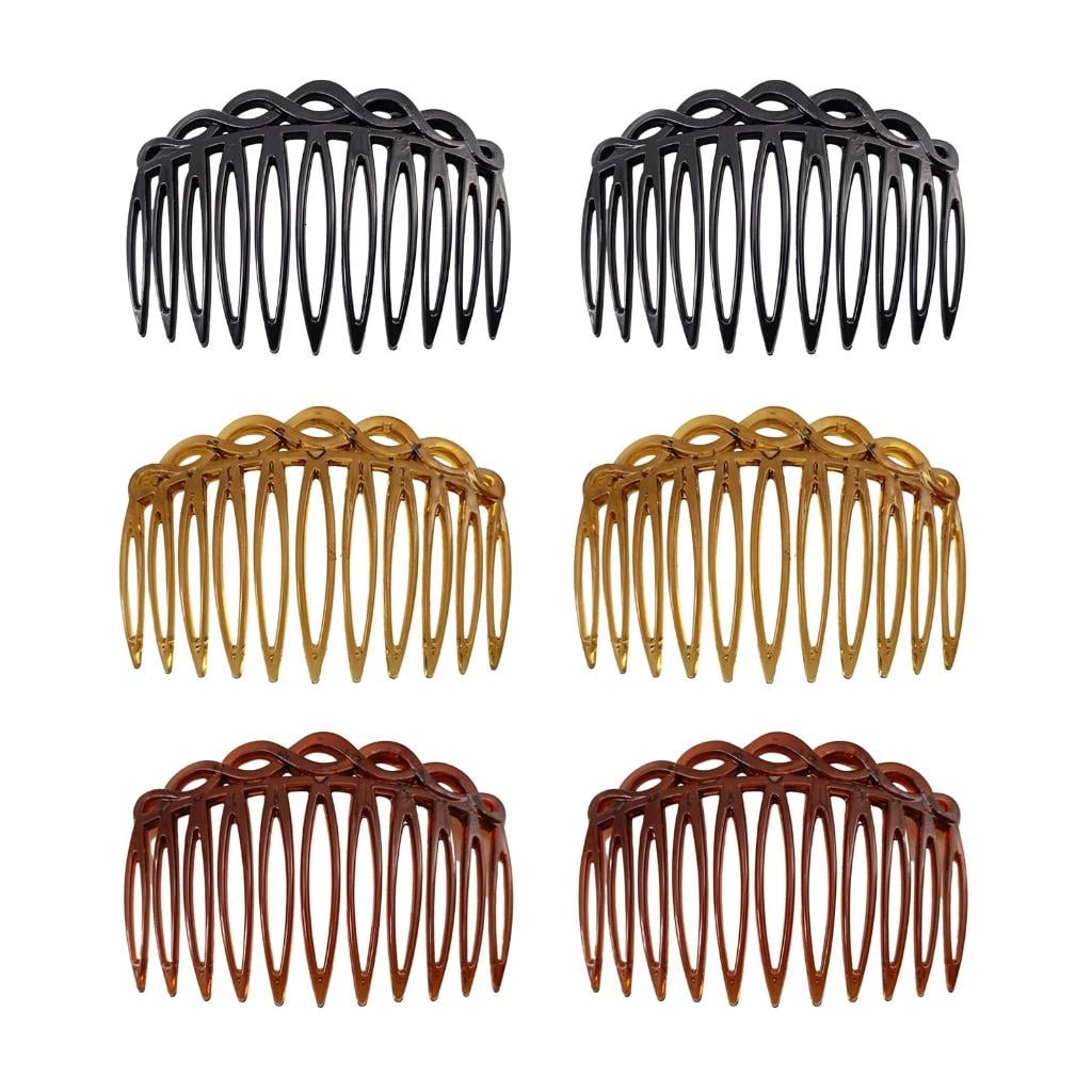 Giaone 6pcs Hair Styling Combs Set French Side Parting Combs For Any ...