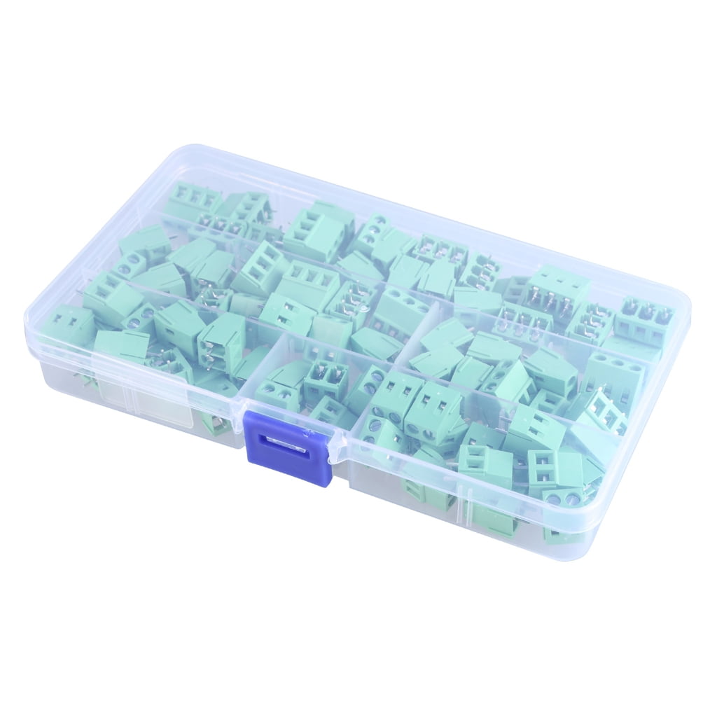 Giaone 80PCS Plugs In Screw Terminals Connectors 5.08mm pitches PCB ...