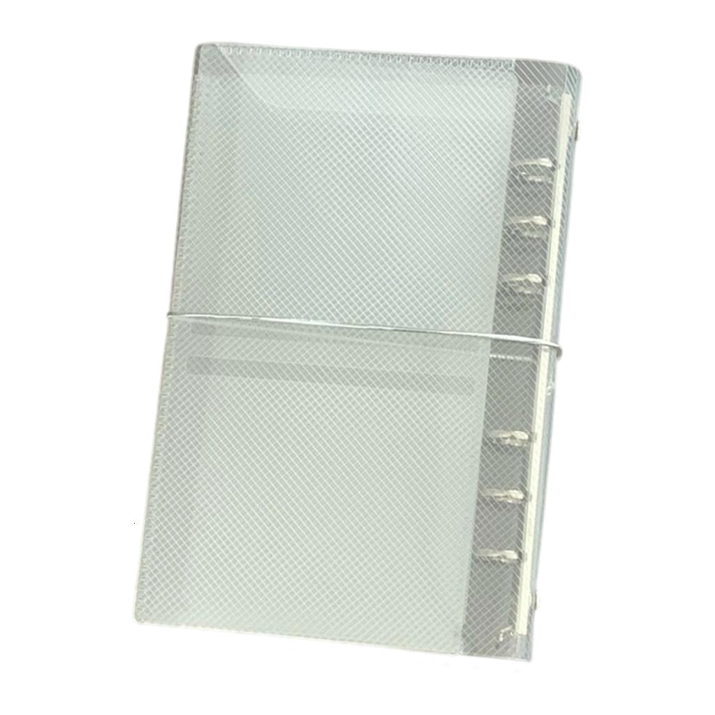 Giaone A6/A7 Three Fold Flip Binders Cover Binders Folder Clear ...
