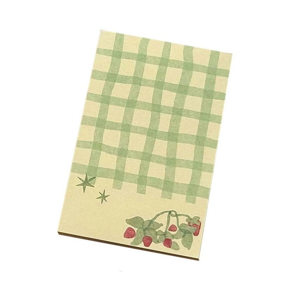 Giaone Adhesive Fruit Pattern Theme Writing Pad Multipurpose Paper ...