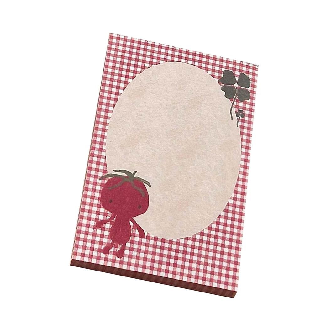 Giaone Adhesive Fruit Pattern Theme Writing Pad Multipurpose Paper ...
