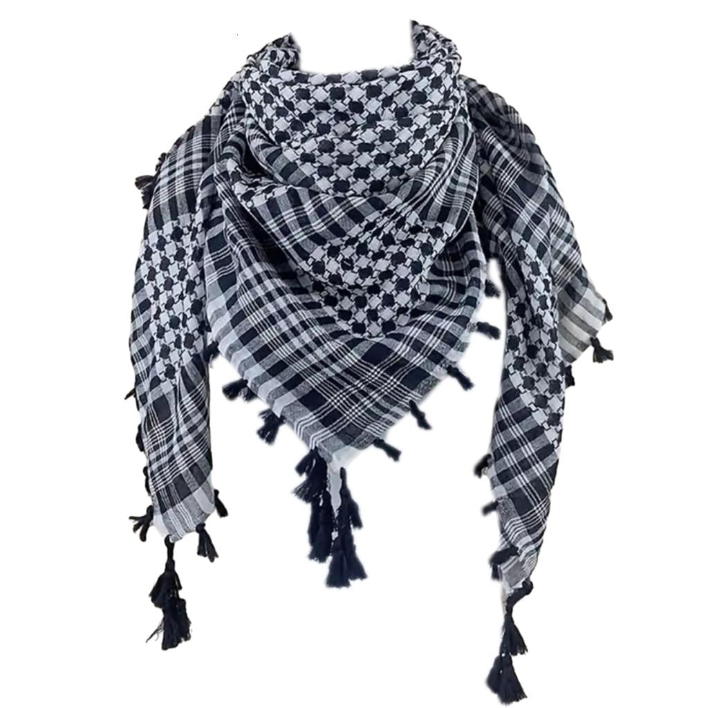 Giaone Arab Shemagh Scarf Outdoor Hiking Desert Scarves Muslims Hijab ...