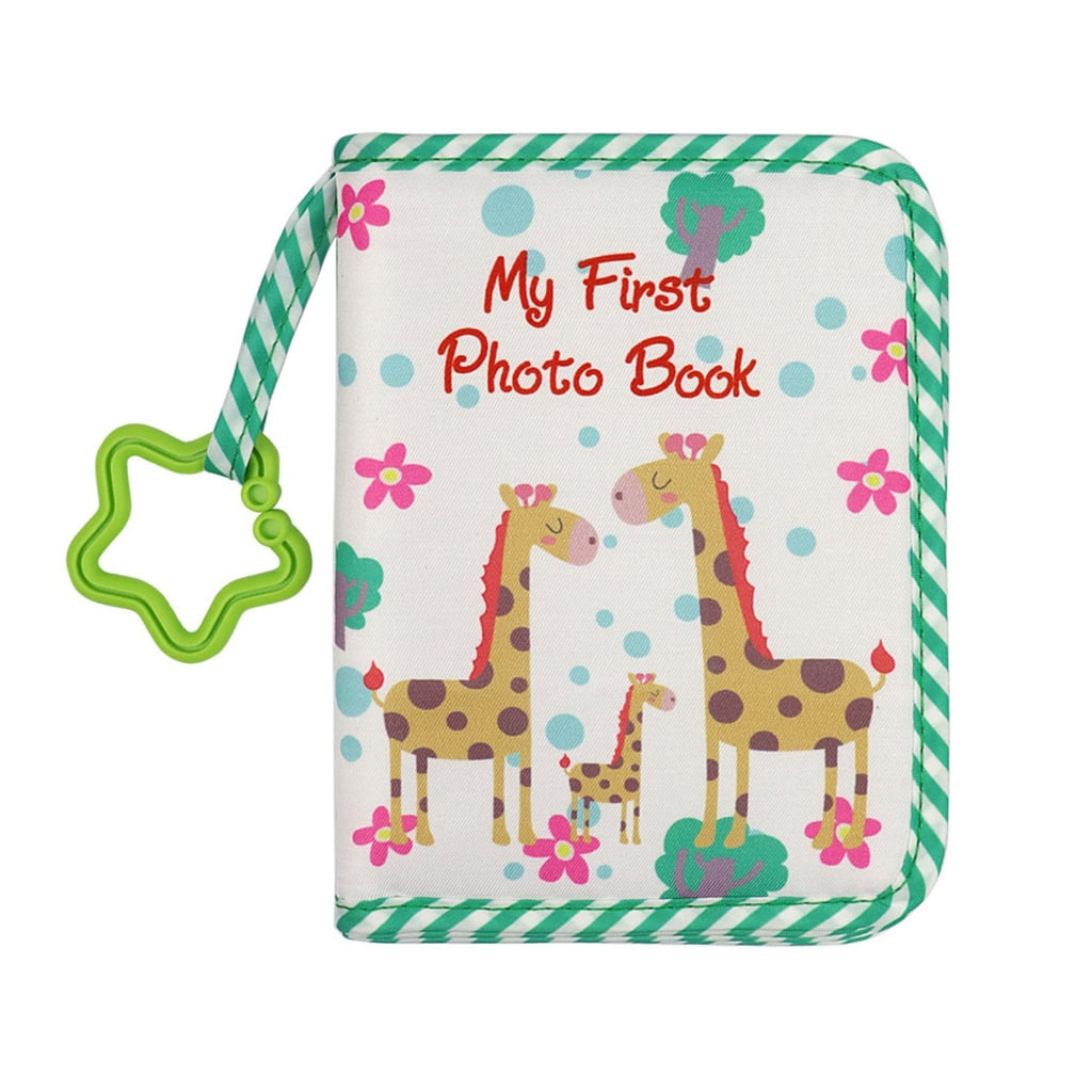 Giaone Babys First Year Photo Book Soft Cloth Album First Year Toddlers ...