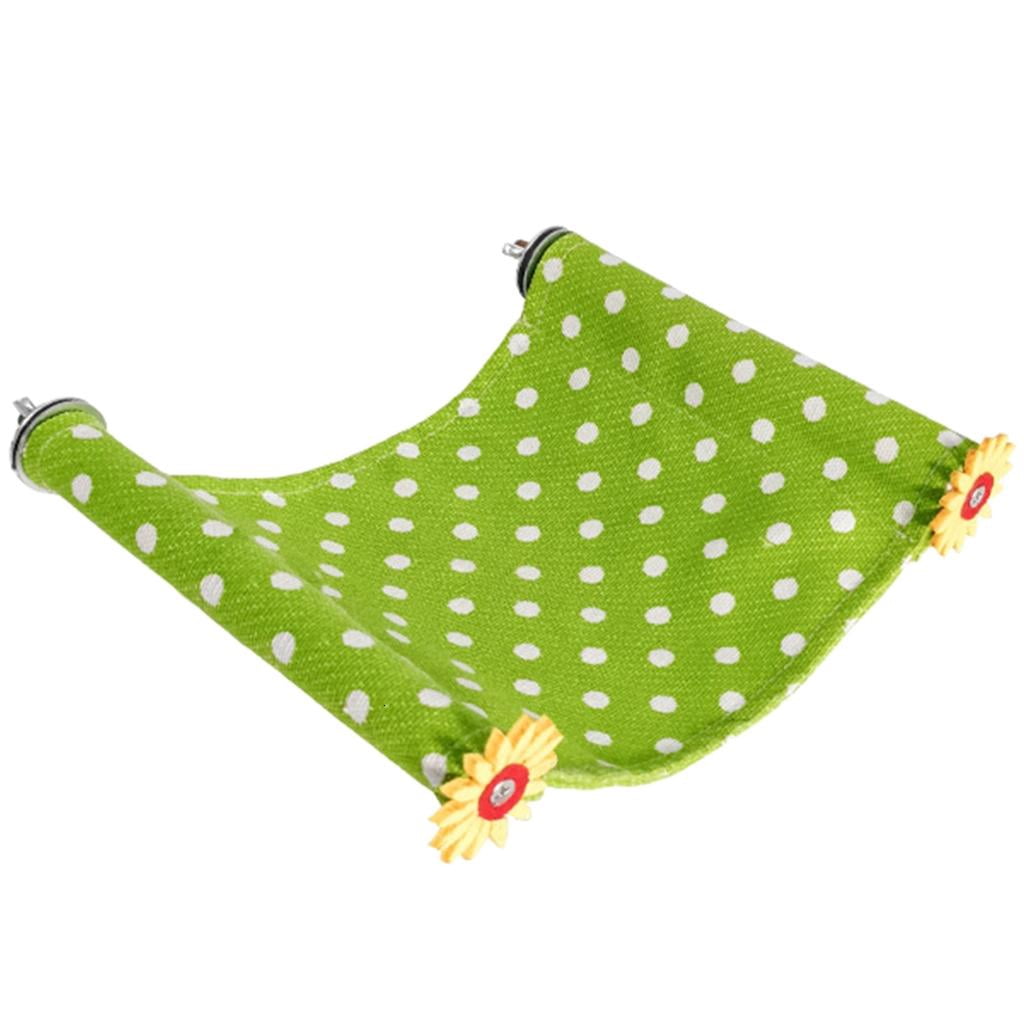 Giaone Bird Cage Hammocks Bed Small Bird Fabric Sleep Bed Hammocks for ...