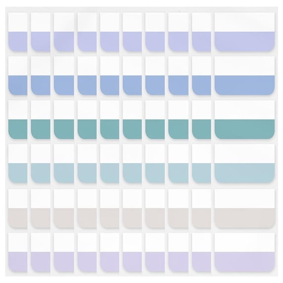 Giaone Bright Color Page Index Sticker Clear Page Makers Page Bookmarks ...