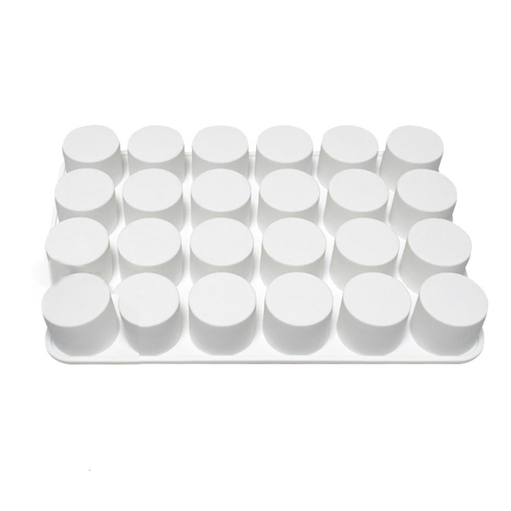 Giaone Cake Dessert Making Nonstick Chocolates Heart Cylinder Silicone ...