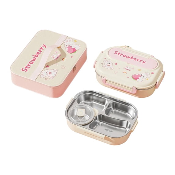 Giaone Cartoon Stainless Steels Lunch Box Compartment Design Heat ...