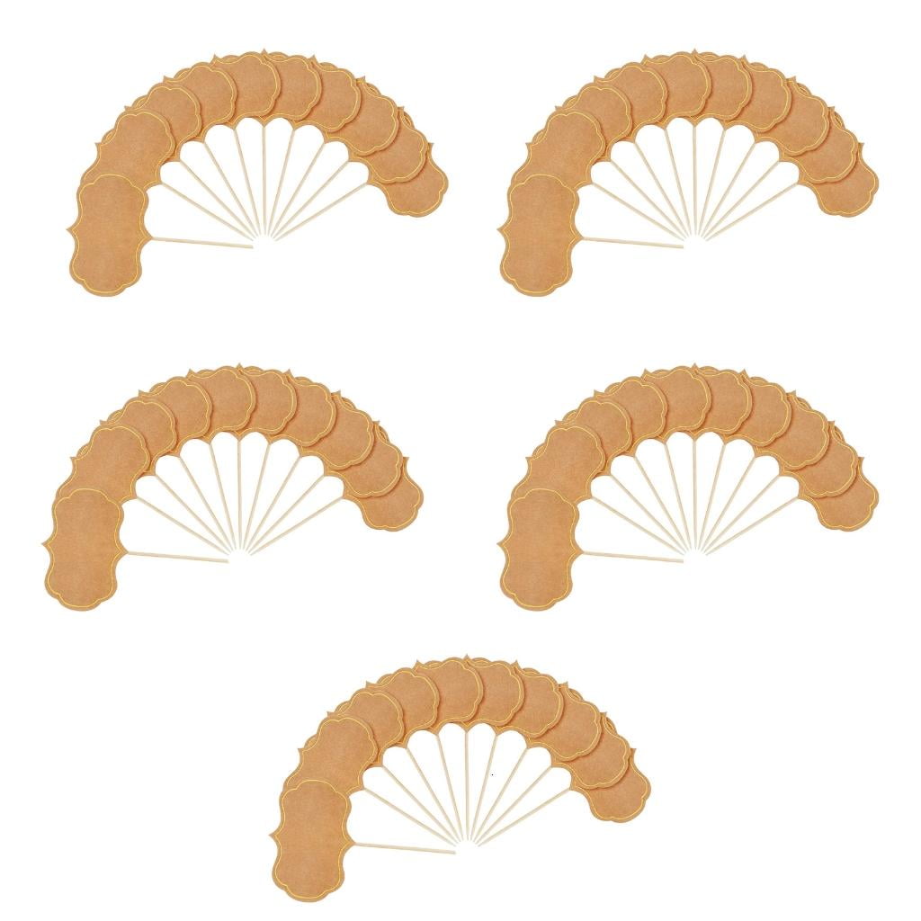 Giaone Catering Cupcake Toppers Cocktail Drink Cupcake Toppers Marker ...