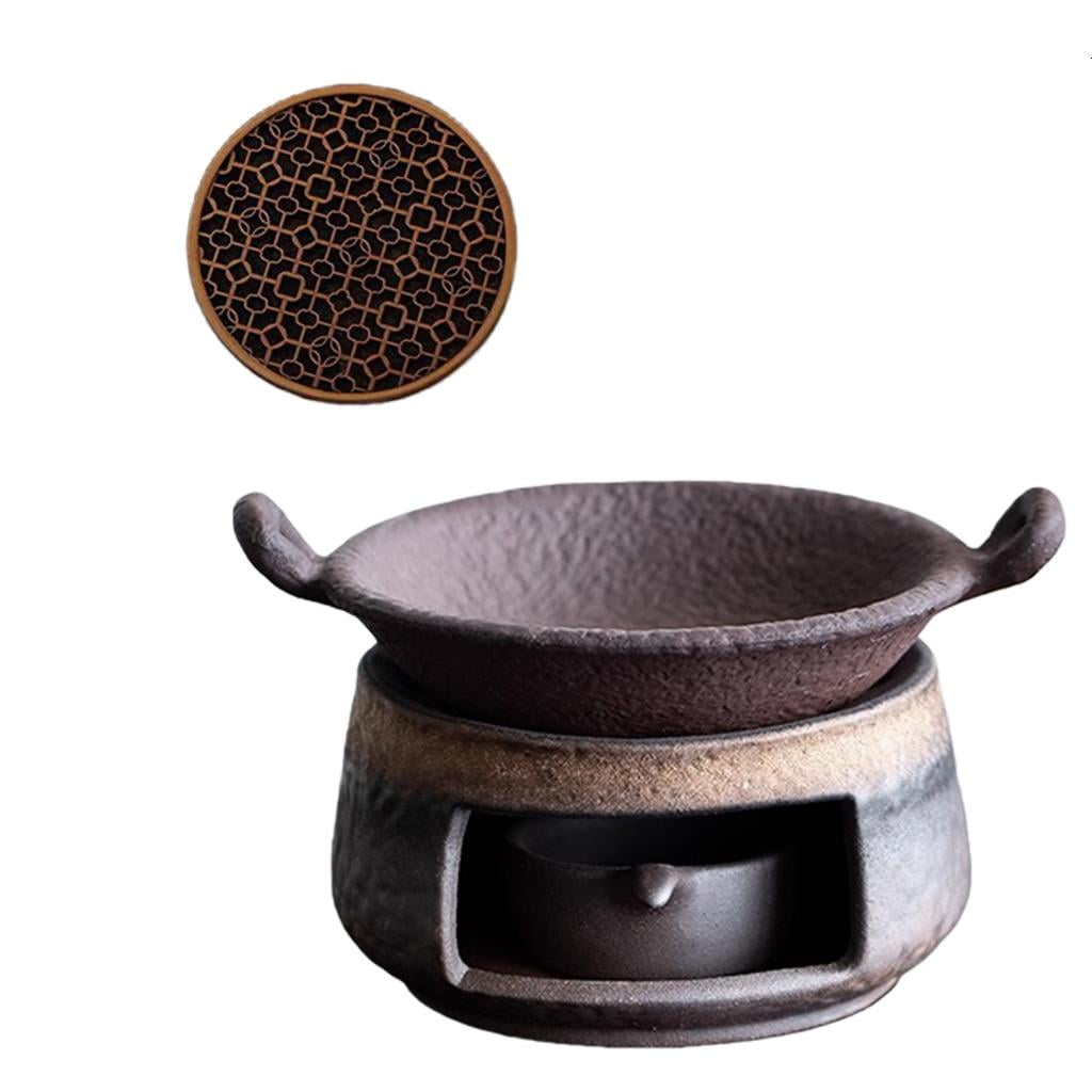 Giaone Ceramic Desktop Teapot Warmer Stove And Scent Diffuser For Home ...