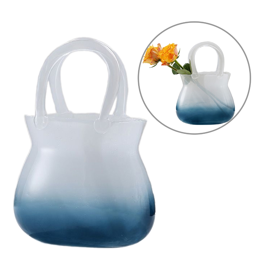 Giaone Clear Glass Vase Fish Bowl Vase Bucket Decoratives Flower Vase ...