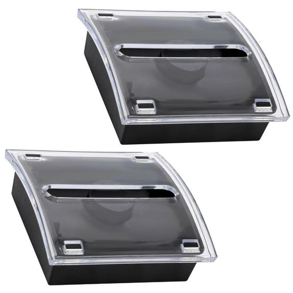 Giaone Clear Plastic Note Dispenser Pull Out Sticky Notes Box Desktop ...