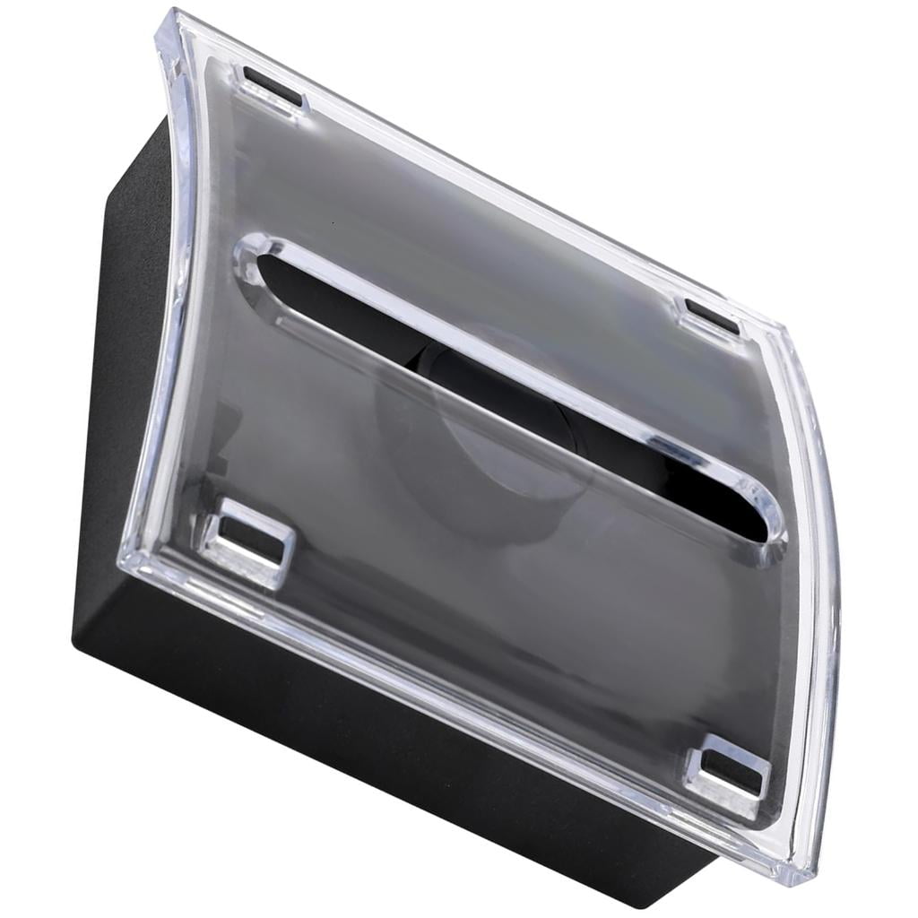 Giaone Clear Plastic Note Dispenser Pull Out Sticky Notes Box Desktop ...