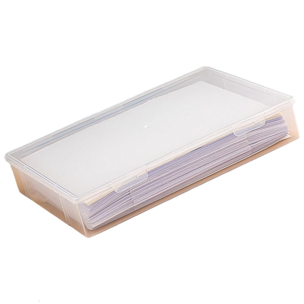 Giaone Clear Storage Container for Photos and Scrapbooking Materials ...