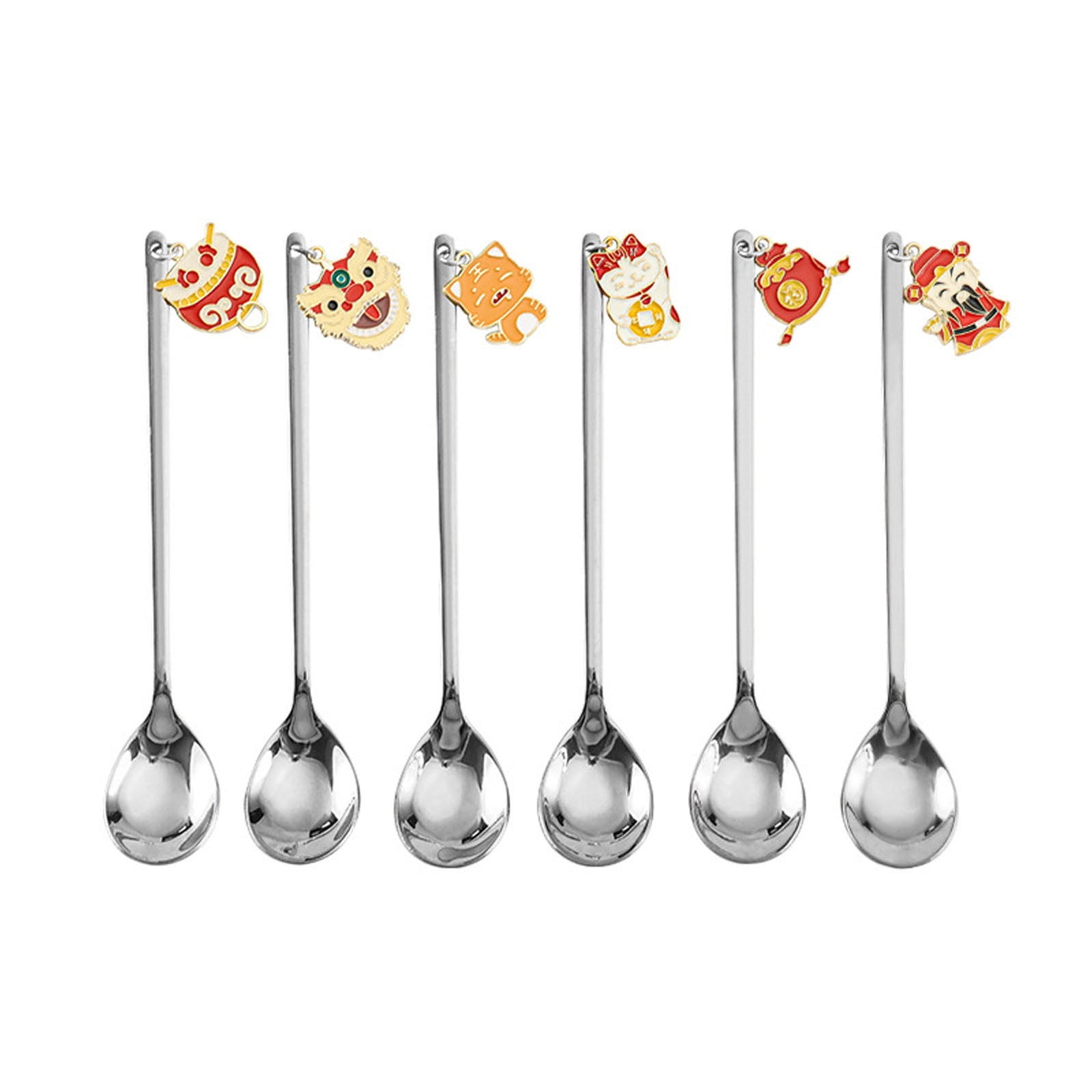 Giaone Coffee Spoons/Fruit Froks Dessert Spoons/Forks Flatwares ...