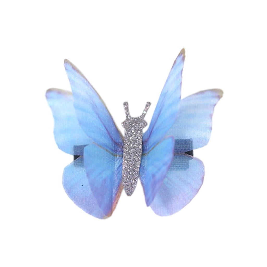 Giaone Colorful Butterfly Shape Hair Pin Teens Chinese Style Ponytail ...