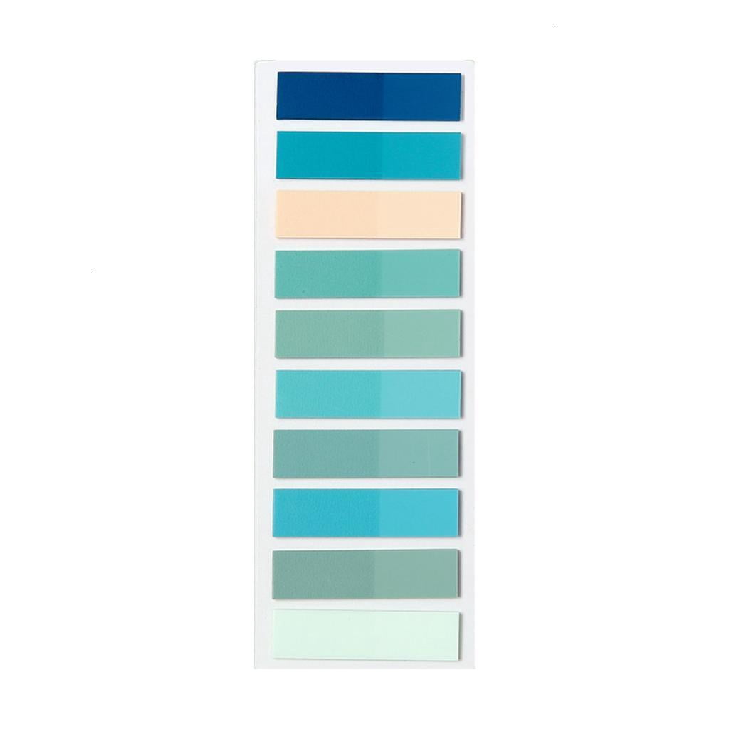 Giaone Colourful Index Tabs Translucence Sticky Note Adhesive Sticky ...