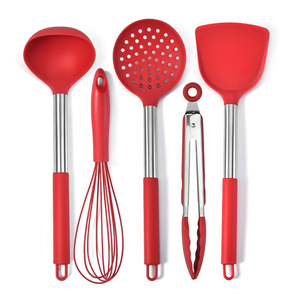 Giaone Cooking Utensils Kitchen Utensils Sets Stainless Steel Handle ...