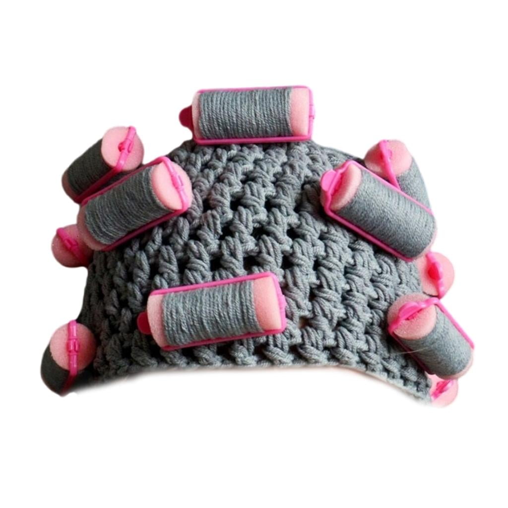 Giaone Creative Pajama Party Curly Hair Hat Landlady Caps for Role Play ...
