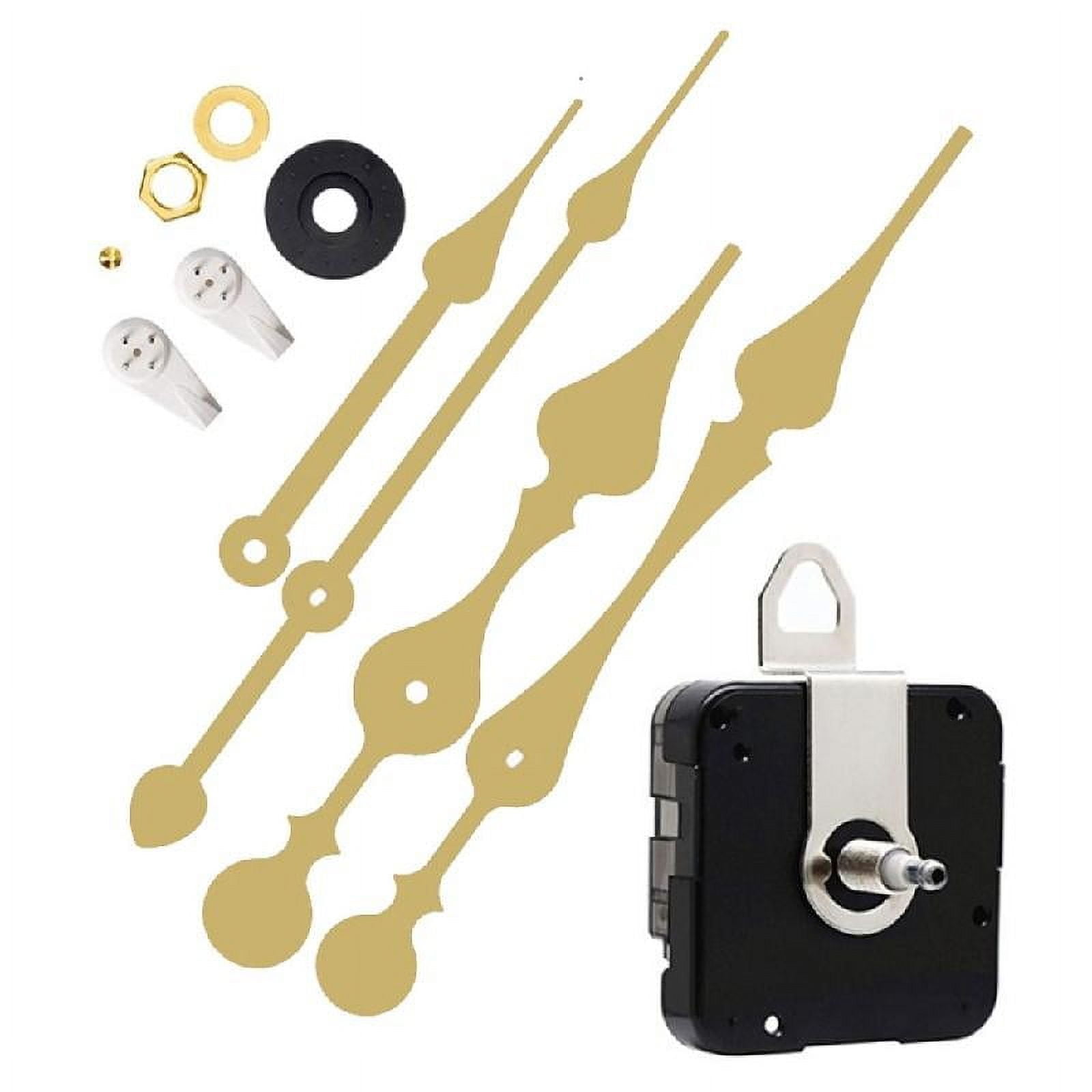 Giaone DIY Clock Repair Kits Long Shaft High Torque Movement with 2 ...