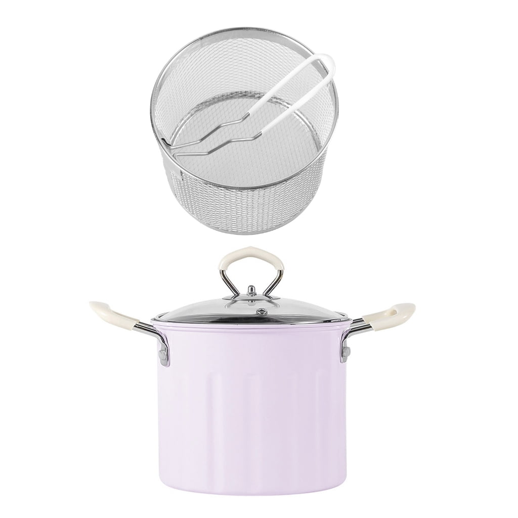 Giaone Deep Frying Pots Ergonomic Handle Mini Pots for Cooking French ...